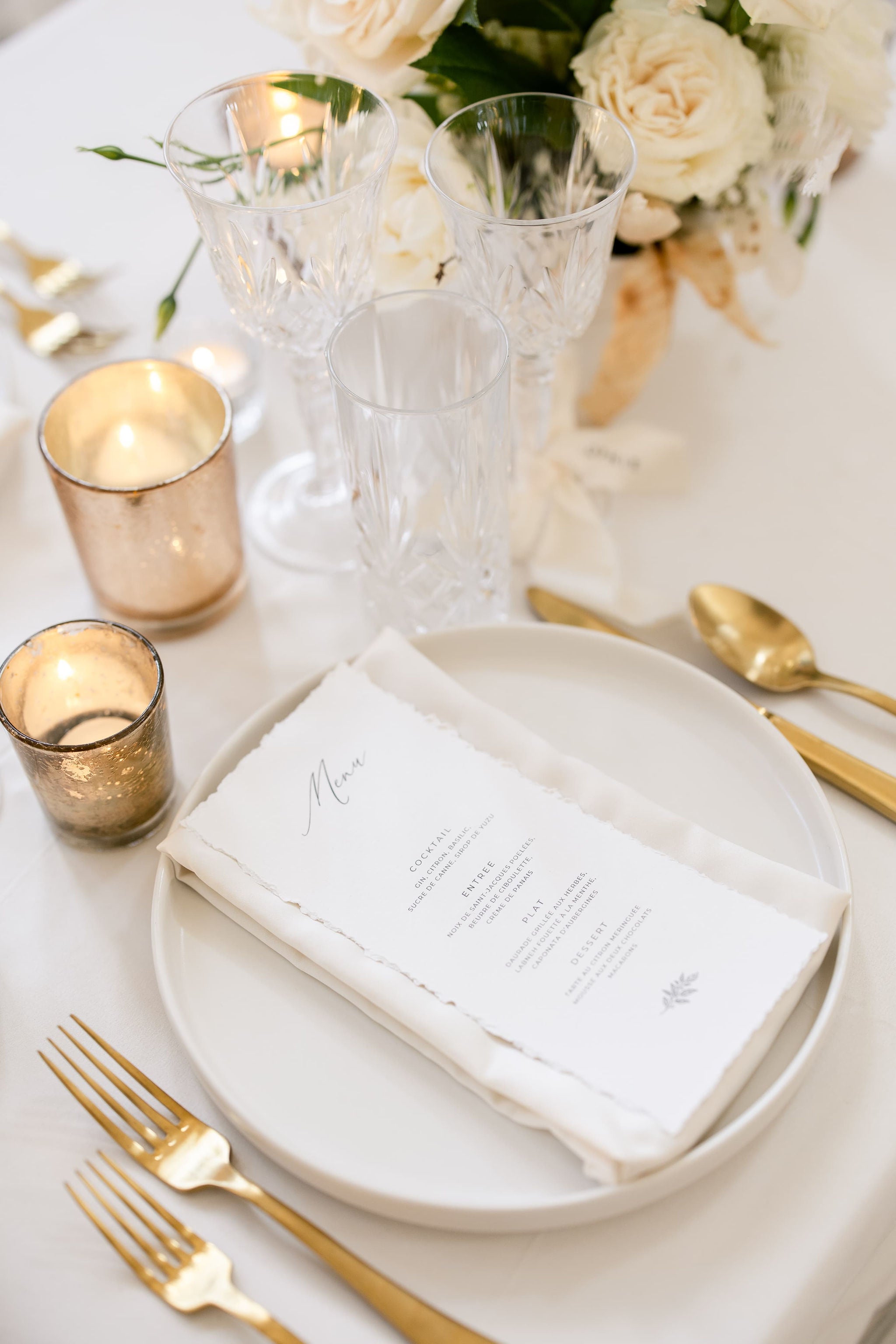 EVA Menus – Lily & Colors